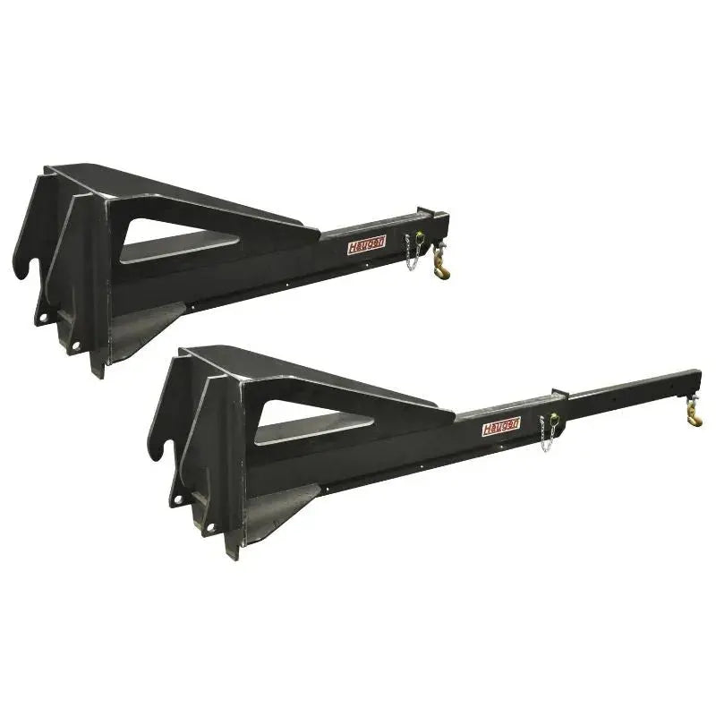 Quick Attach Adjustable Jib - Haugen Attachments - Heavy Equip Tech
